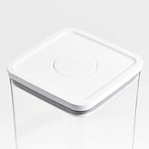 OXO POP 6.0-Qt Big Square Tall Airtight Food Storage Container | Crate & Barrel
