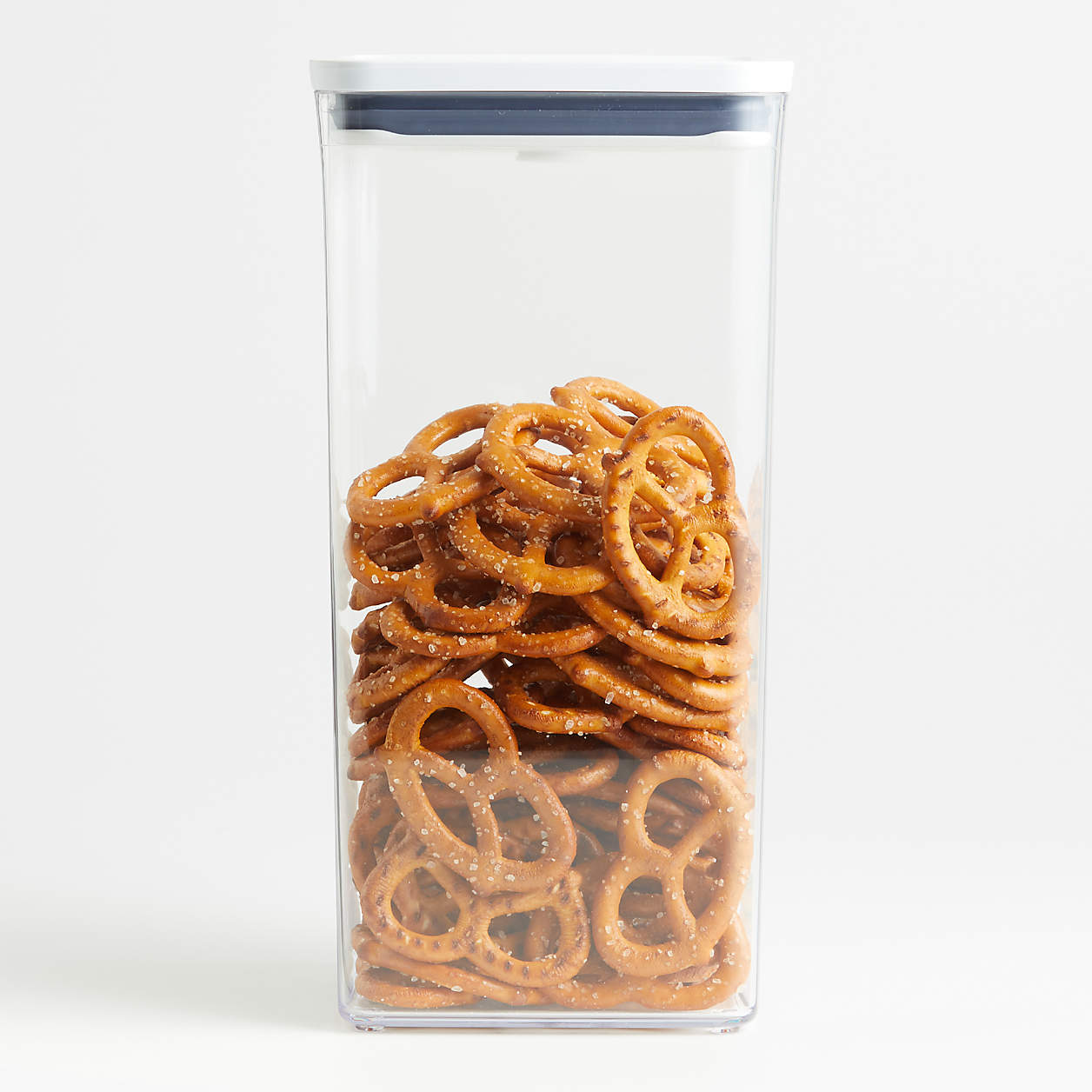 OXO POP 6.0-Qt Big Square Tall Airtight Food Storage Container | Crate & Barrel