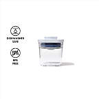 OXO POP 0.2-Qt Mini Square Airtight Food Storage Container + Reviews | Crate & Barrel
