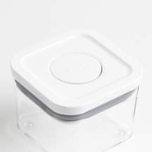 OXO POP 0.4-Qt Mini Small Square Airtight Food Storage Container + Reviews | Crate & Barrel
