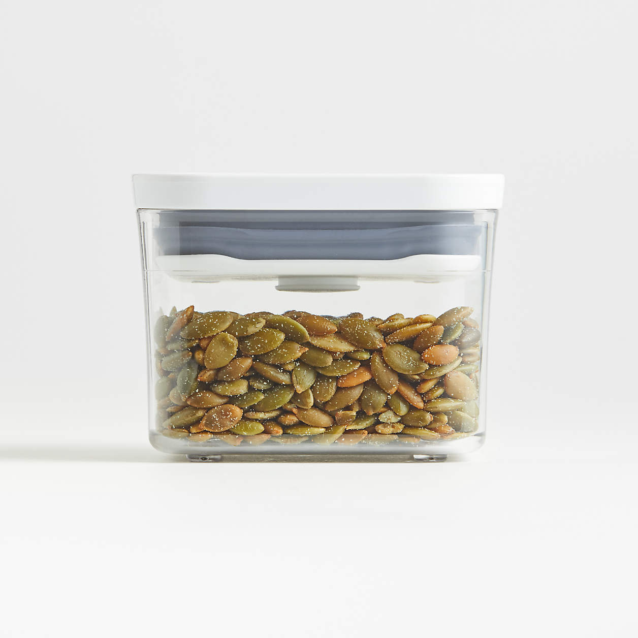 OXO POP 0.4-Qt Mini Small Square Airtight Food Storage Container + Reviews | Crate & Barrel