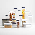 OXO POP 6.0-Qt Big Square Tall Airtight Food Storage Container | Crate ...