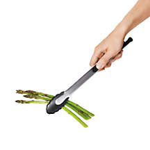 OXO Large Nylon and Stainless Steel Tongs + Reviews | Crate & Barrel