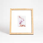 Light Oak Wood 5x7 Photo Picture Frame + Reviews | Crate & Barrel