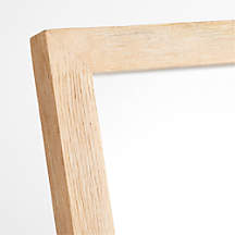 Light Oak Wood 11x14 Wall Photo Picture Frame + Reviews | Crate & Barrel