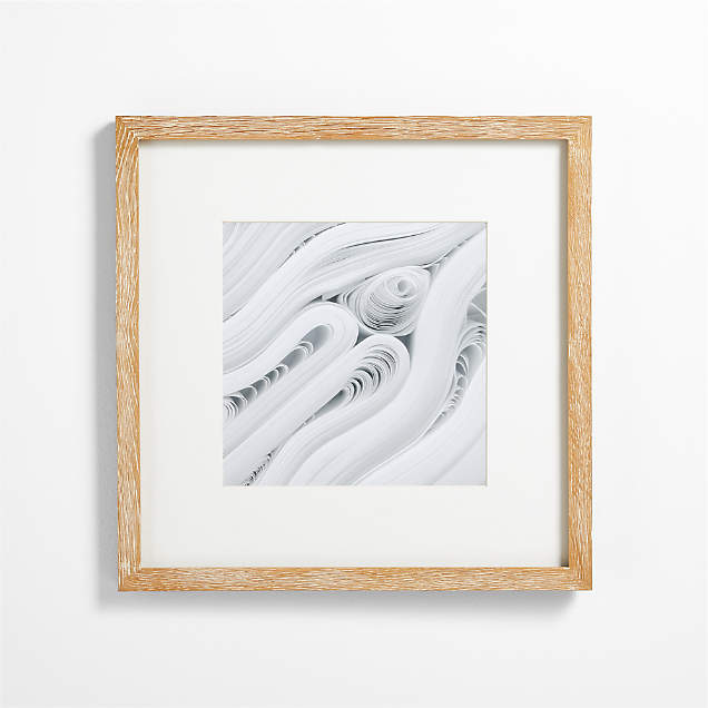 Light Oak Wood 8x10 Wall Photo Picture Frame + Reviews | Crate & Barrel