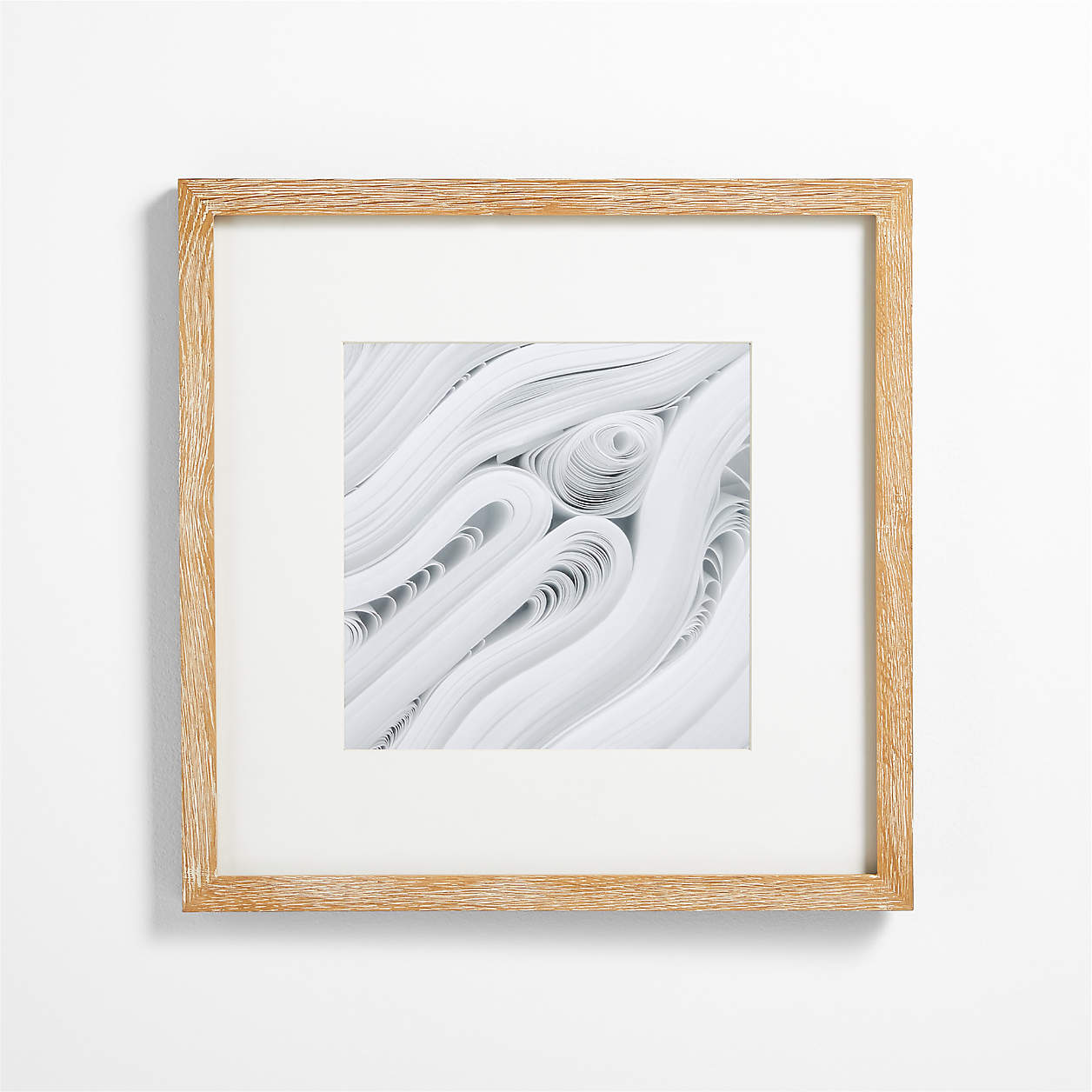 Light Oak Wood 11" Square Wall Photo Picture Frame + Reviews | Crate ...