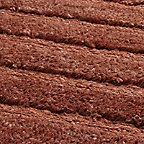 Oaxaca Jute Hand-Knotted Red Area Rug 10'x14' | Crate & Barrel