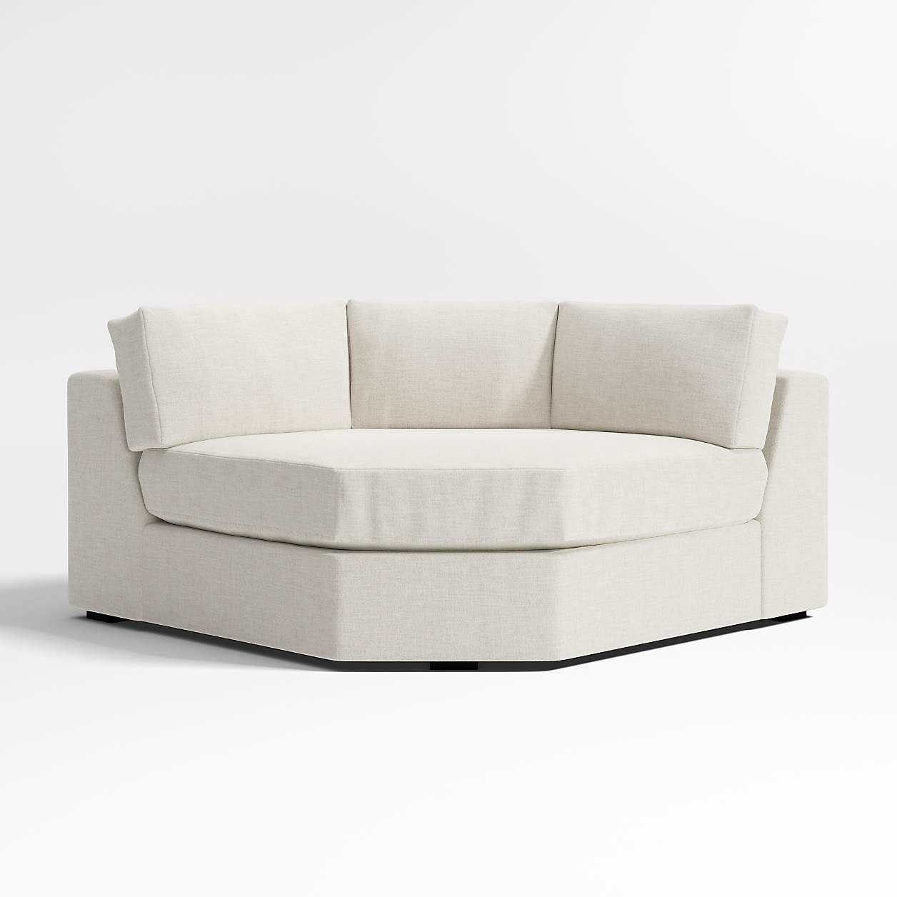 Oceanside Deep-Seat Wedge Sectional Piece | Crate & Barrel