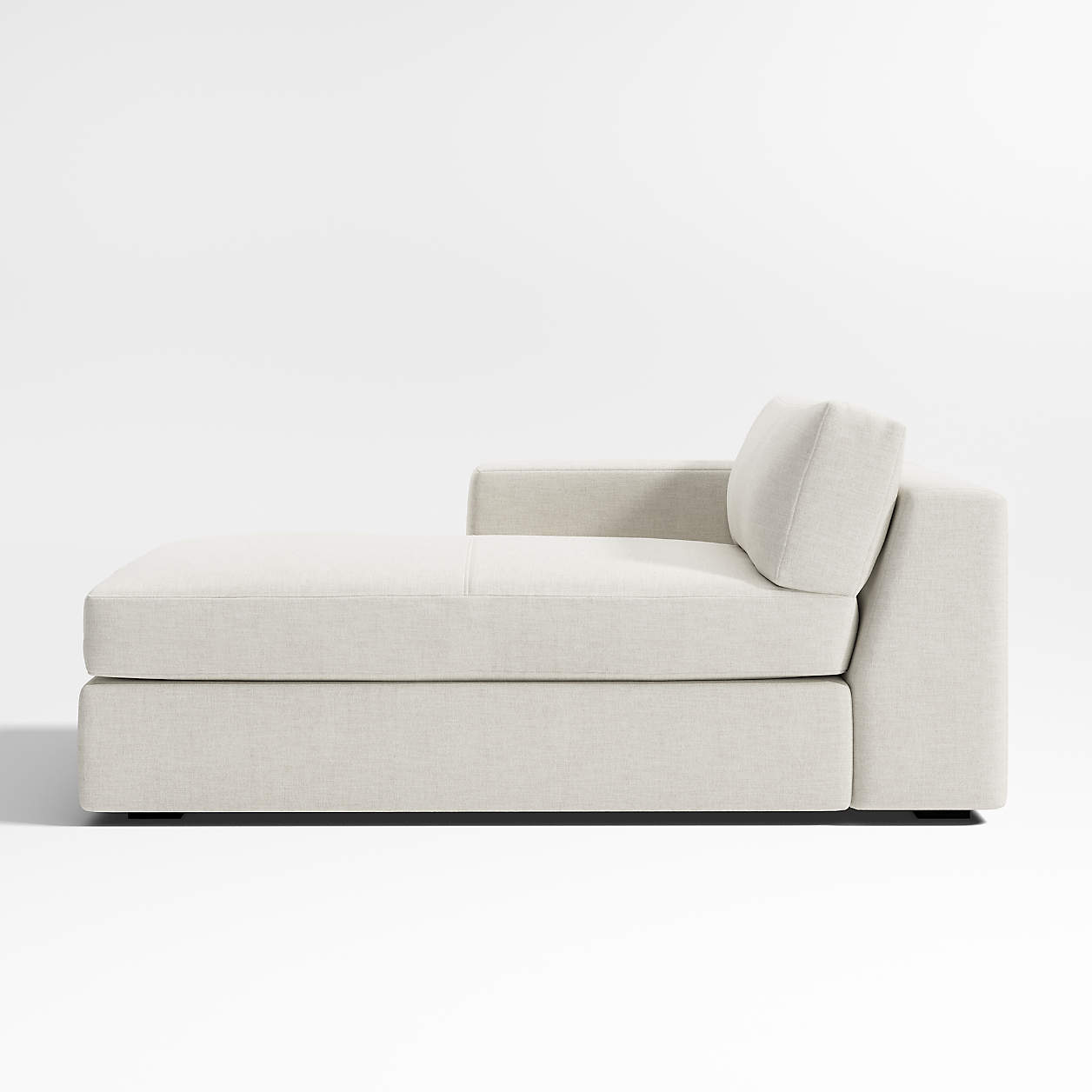 Oceanside Left-Arm Chaise Lounge | Crate & Barrel