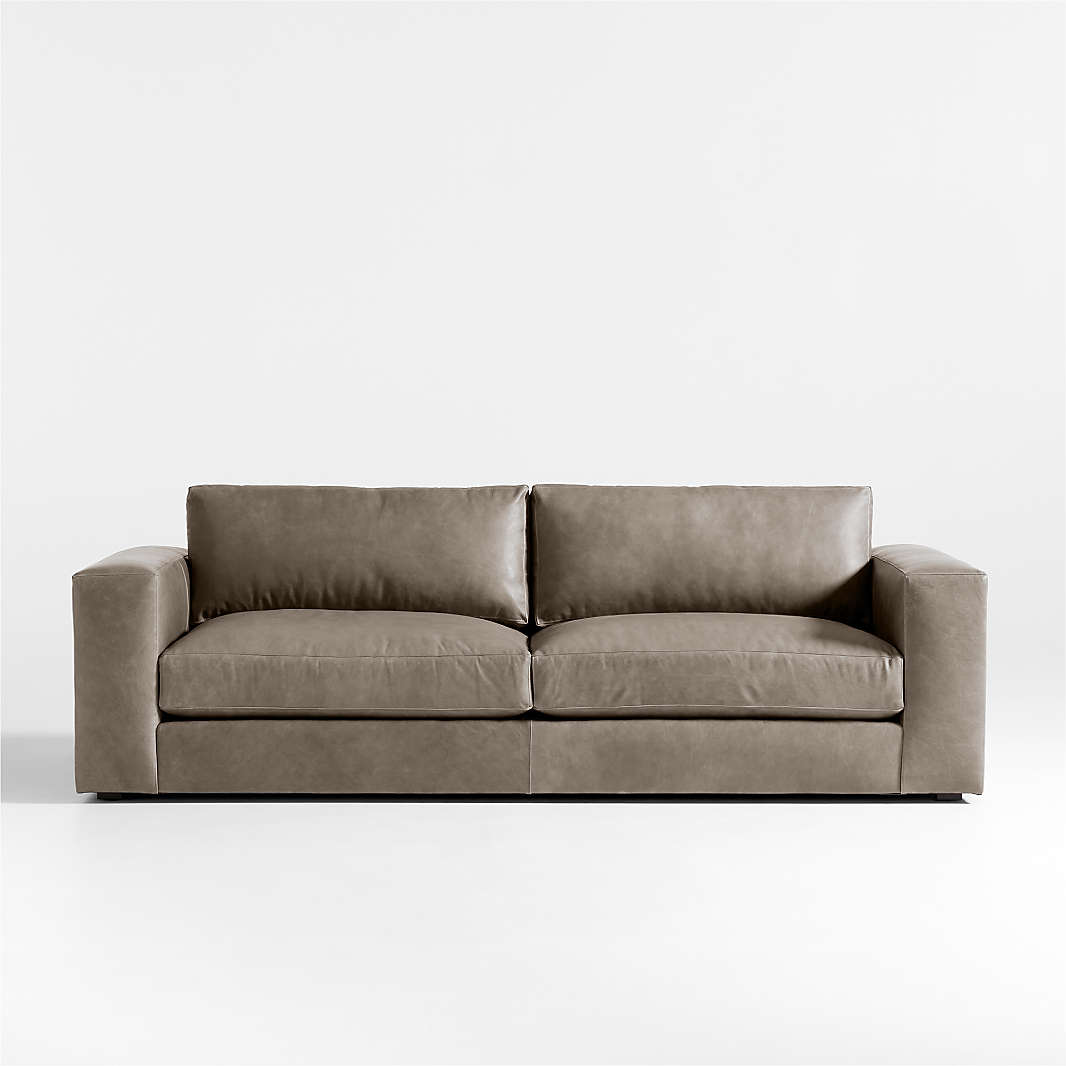 Leather Loveseats | Crate & Barrel