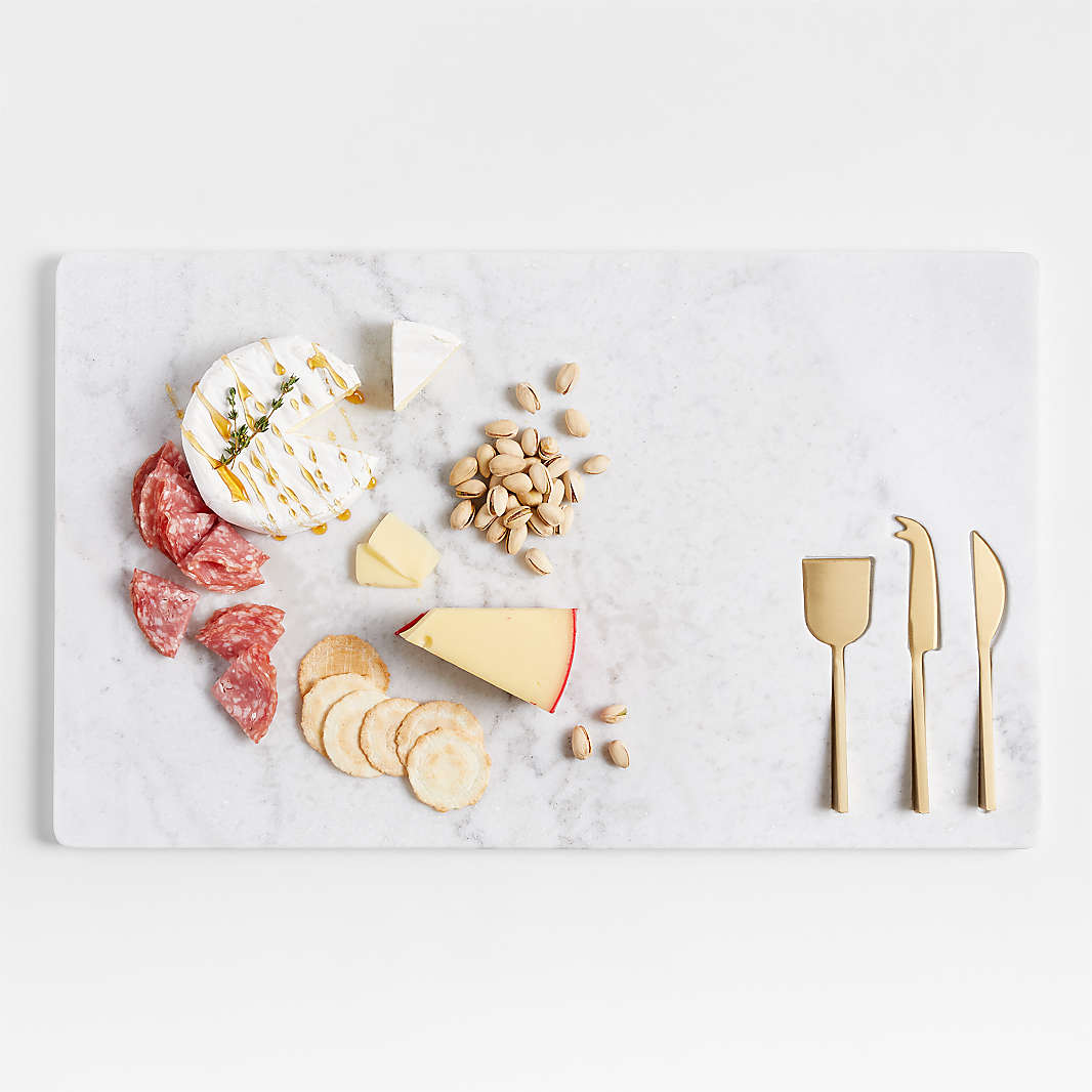 Marble Cheese Boards & Knife Sets | Crate & Barrel