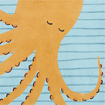 Octopus Framed Wall Art Print + Reviews | Crate & Kids