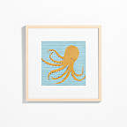 Octopus Framed Wall Art Print + Reviews | Crate & Kids