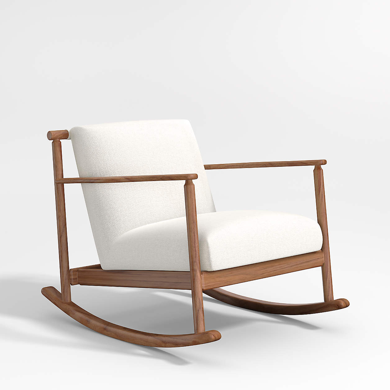 Ojai Upholstered Wood Frame Nursery Rocking Chair | Crate & Kids