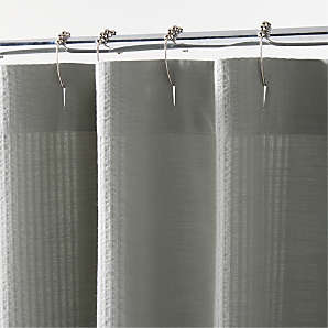 Crate and barrel shower curtains store