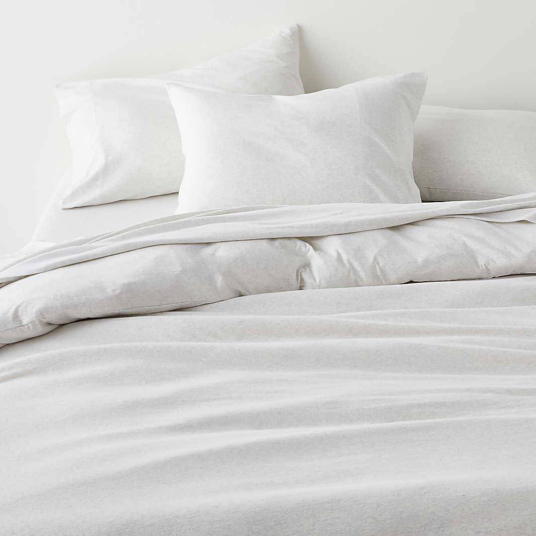 Jersey Bedding: Super Soft Jersey Bedding | Crate & Barrel Canada