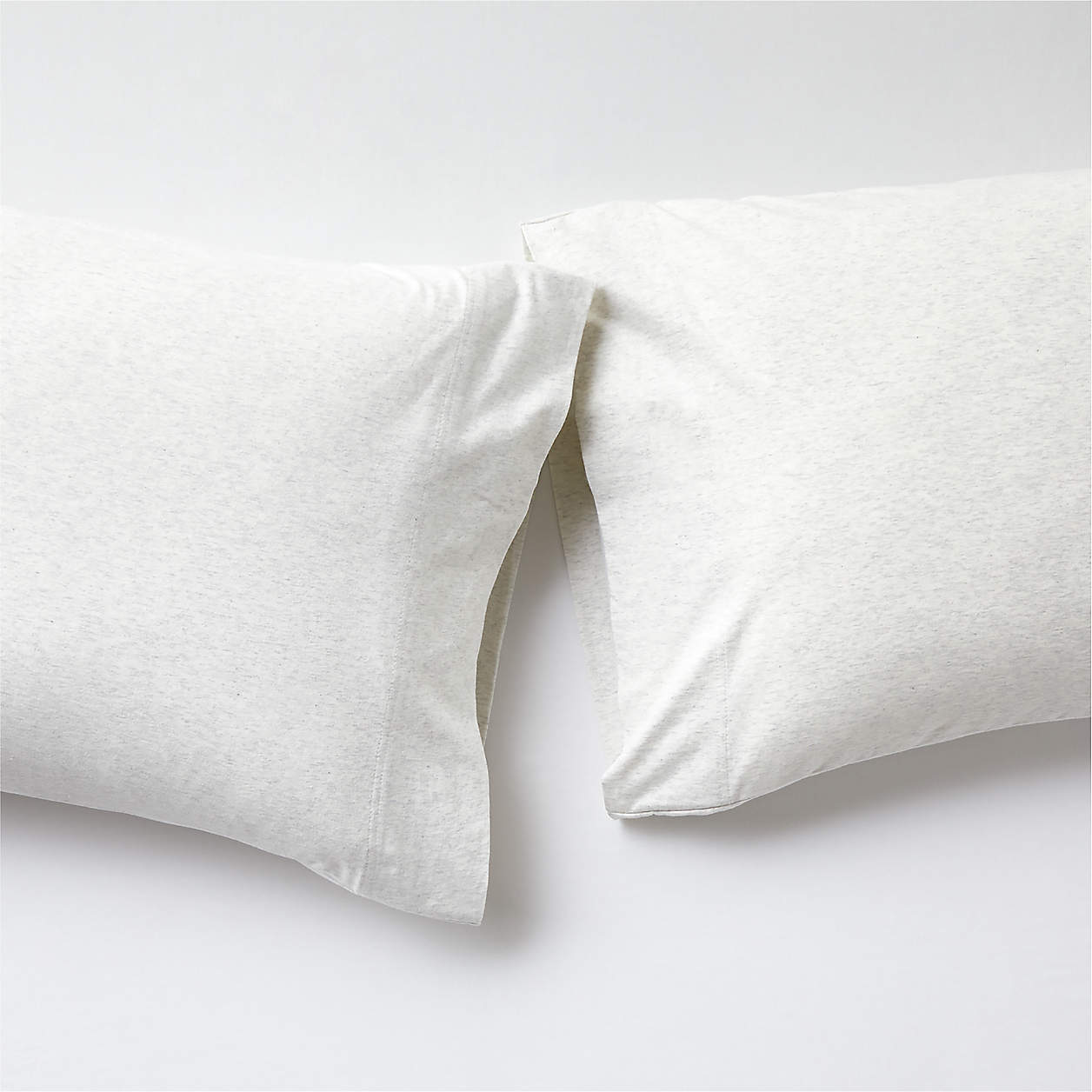 Cozysoft Organic Cotton Jersey Heathered Ivory Full/Queen Quilt ...
