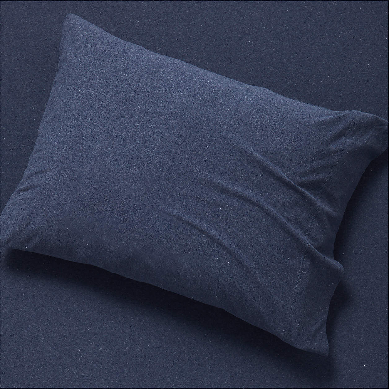 Modern Navy Blue Comfy Tee Organic Cotton Jersey Kids Bedding | Crate ...