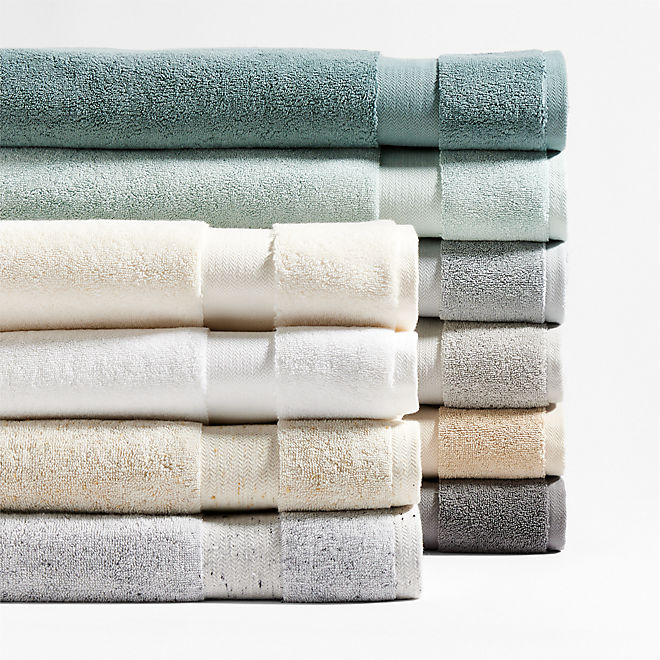 Bath Linens & Linen Bundles for the Bathroom | Crate & Barrel