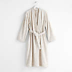 Organic Large/Extra-Large Turkish Natural Beige Fleck Bathrobe ...