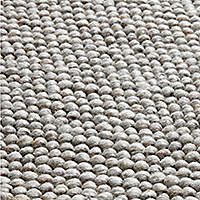 Orly Wool Blend Handwoven Grey Area Rug 8'x10' + Reviews | Crate & Barrel