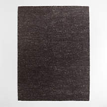 Orly Wool Blend Textured Espresso Brown Area Rug 12'x15' + Reviews ...