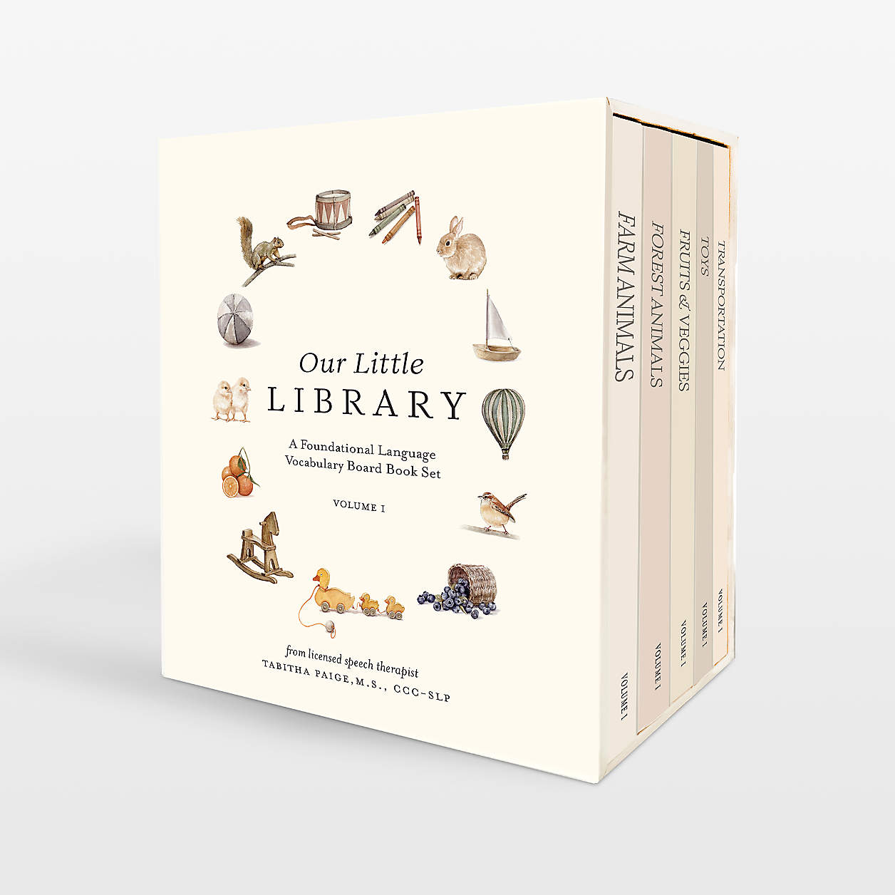 Our Little Library Baby Board Book Box Set by Tabitha Paige + Reviews ...