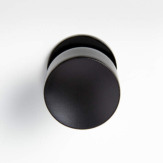 Matte Black Triangle Knob + Reviews | Crate & Barrel Canada