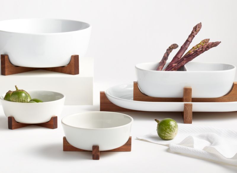Serveware Collections: Serving Platter & Bowl Sets | Crate & Barrel