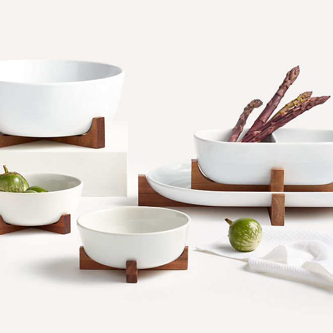 Serveware Collections: Serving Platter & Bowl Sets | Crate & Barrel