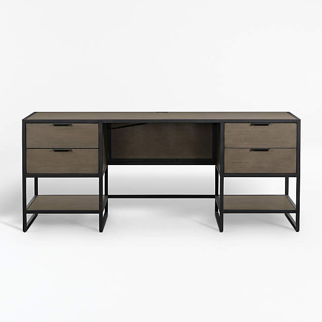 Kendall Dove Desk + Reviews | Crate & Barrel Canada