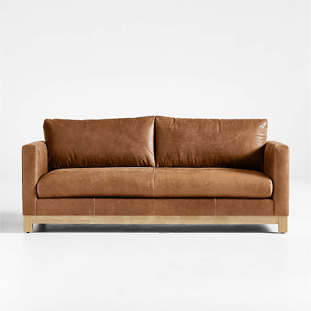 Pacific Wood Sofa | Crate & Barrel Canada