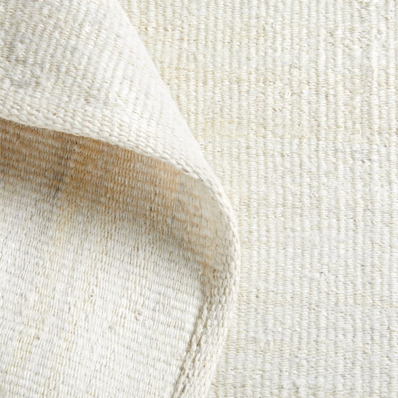 Palermo Flatweave Ivory Area Rug 10'x14' + Reviews | Crate & Barrel Canada