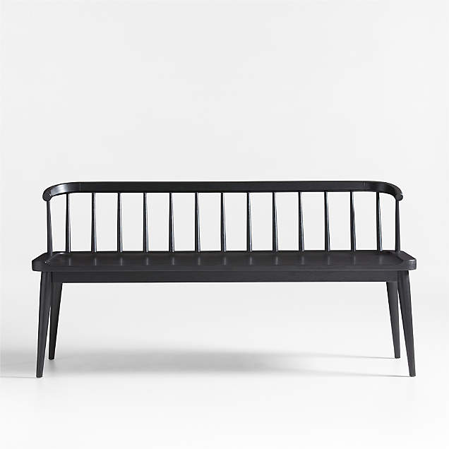 Anaise Cane Storage Bench + Reviews | Crate & Barrel Canada