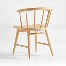 Pali Natural Wood Dining Chair | Crate & Barrel Canada