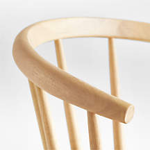 Pali Natural Wood Dining Chair | Crate & Barrel Canada