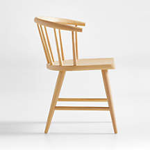 Pali Natural Wood Dining Chair | Crate & Barrel Canada