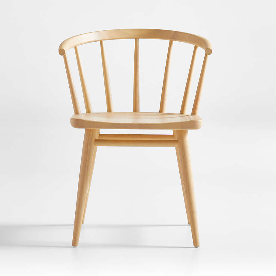 Pali Natural Wood Dining Chair | Crate & Barrel