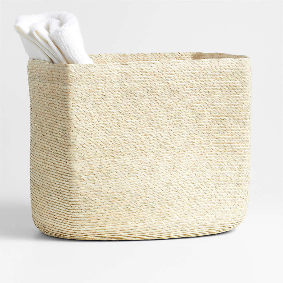 Palmera Small Woven Bin | Crate & Barrel