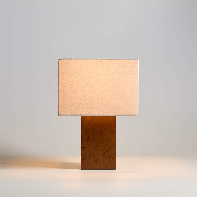 Briller Ivory Ceramic Table Lamp with Linen Shade by Athena Calderone ...