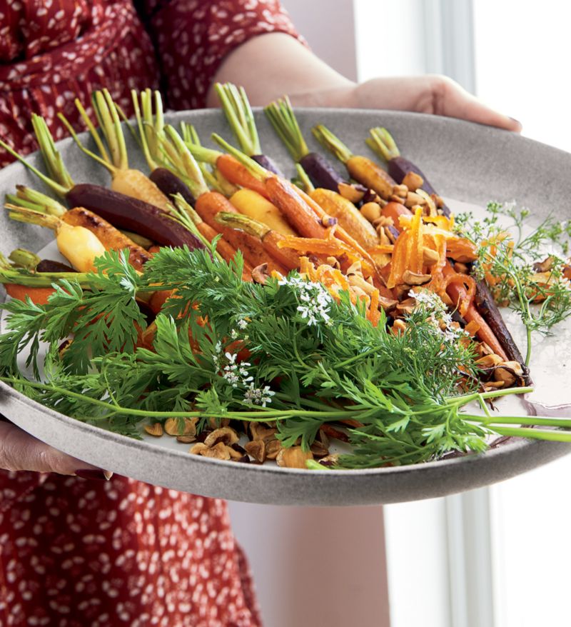 Pedra Artisan Round Serving Platter | Crate & Barrel