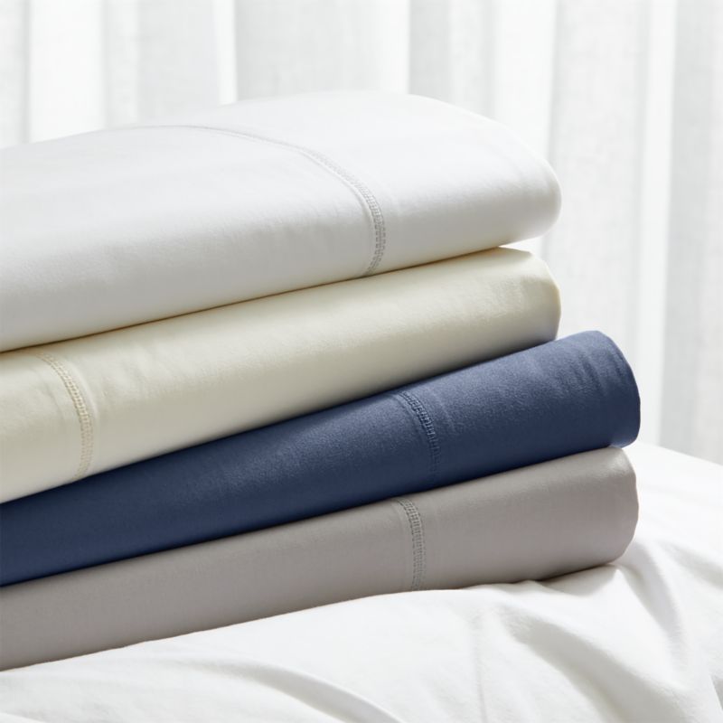 400 Thread Count Percale Sheet Sets Crate And Barrel 400 Thread Count Percale Sheet Sets Crate And Barrel