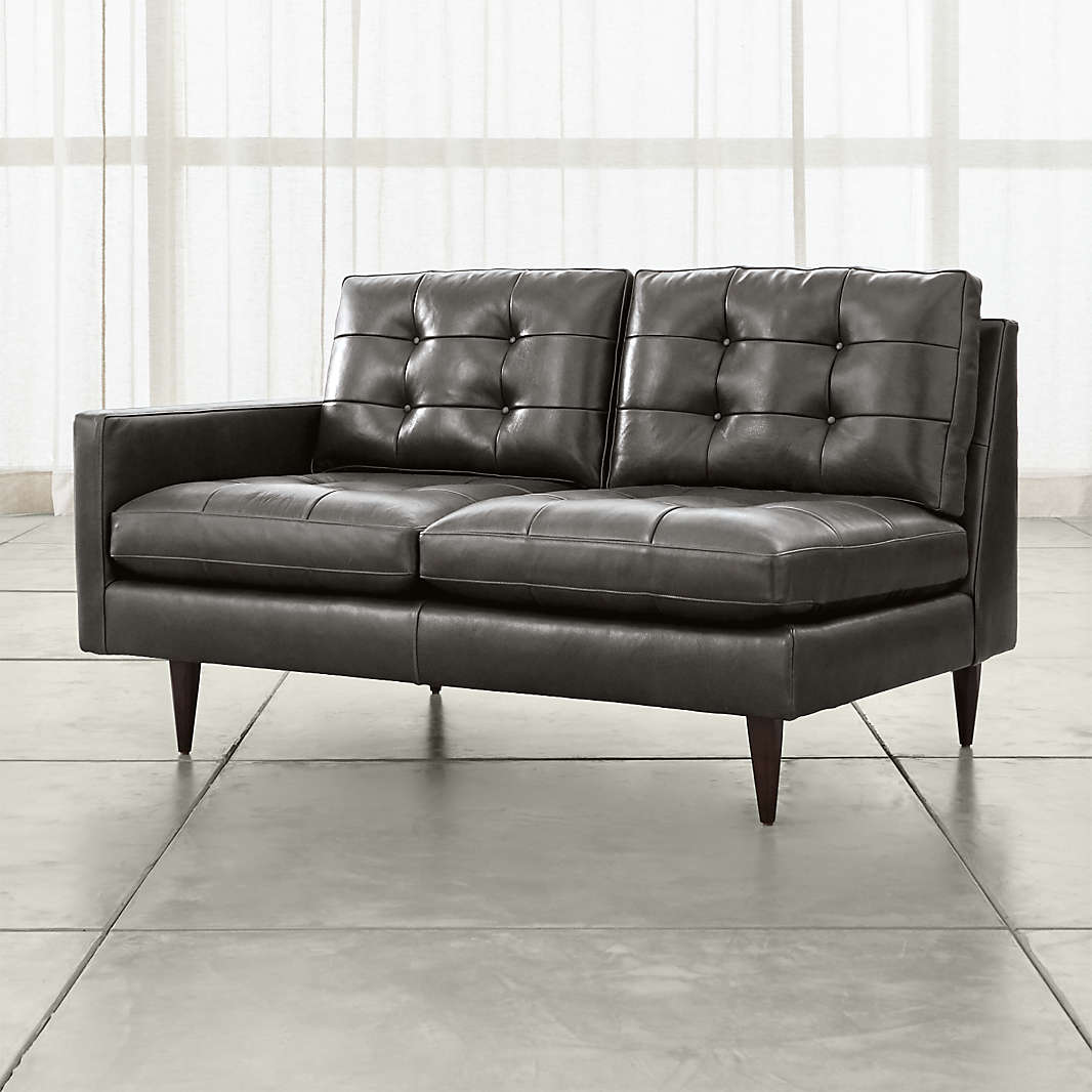 Leather Tufted Sofas | Crate & Barrel