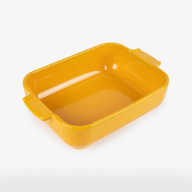Peugeot 10" Saffron Rectangular Baking Dish | Crate & Barrel