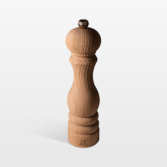 Peugeot Line Natural Pepper Mill + Reviews | Crate & Barrel
