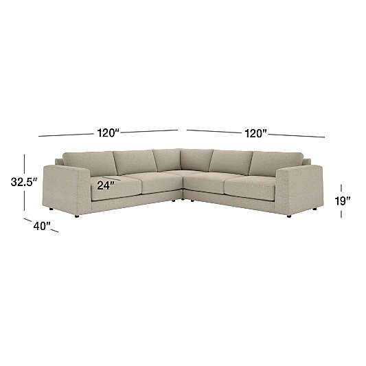 Peyton Sofa & Sectionals Collection | Crate & Barrel