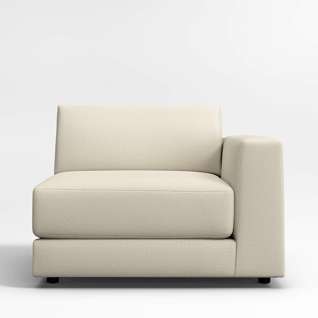 Peyton Right-Arm Chair + Reviews | Crate & Barrel