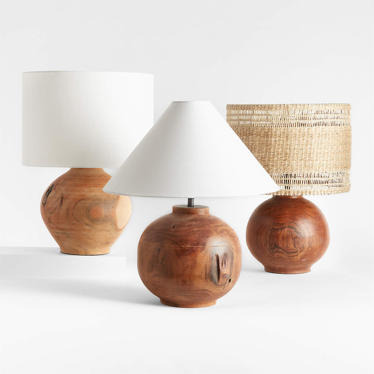 Wood Table Lamp | Crate & Barrel