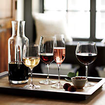 Pinch Glass Carafe + Reviews | Crate & Barrel